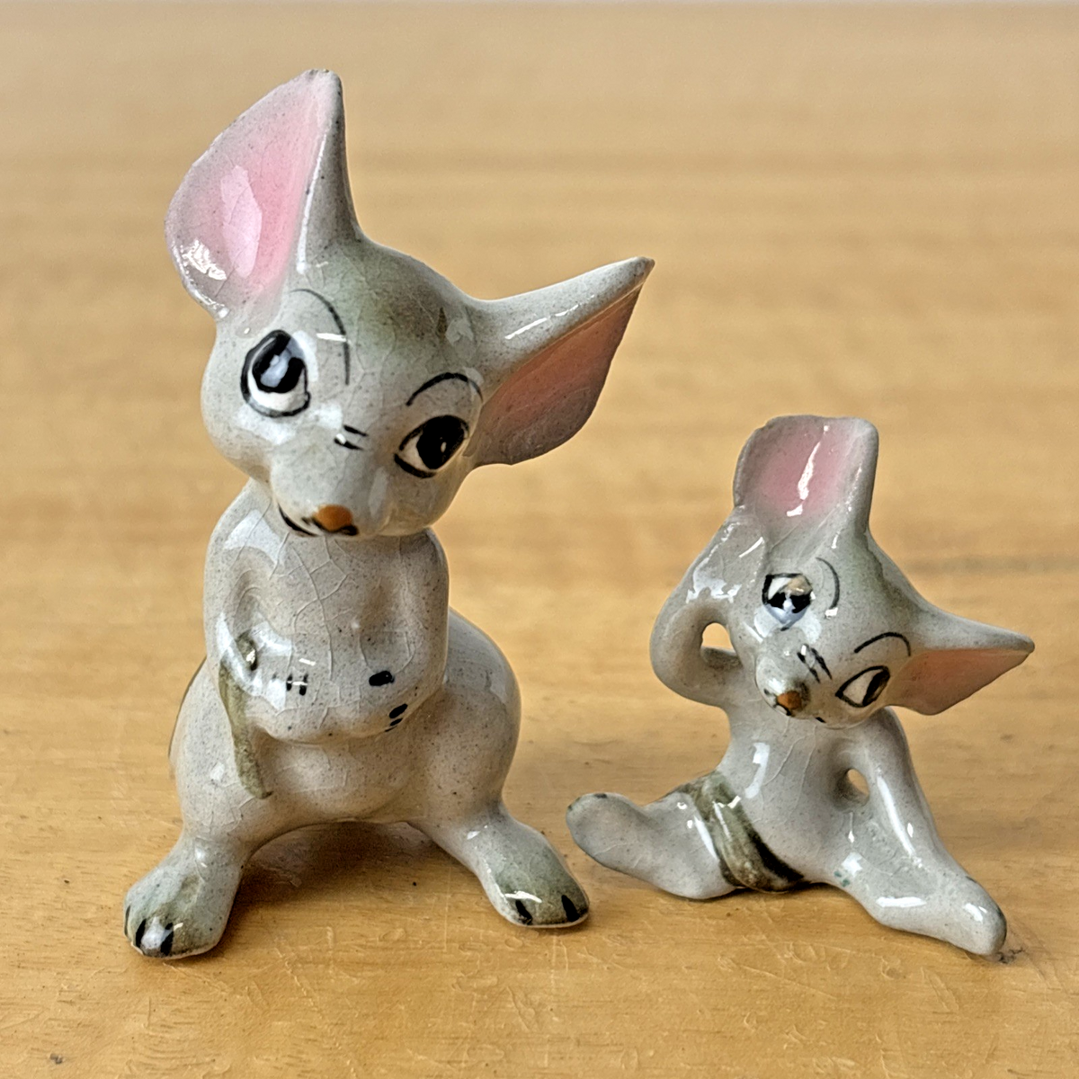 Vintage Mice Ceramic Figurines Set of Mice Mouse – Kitchens For Good