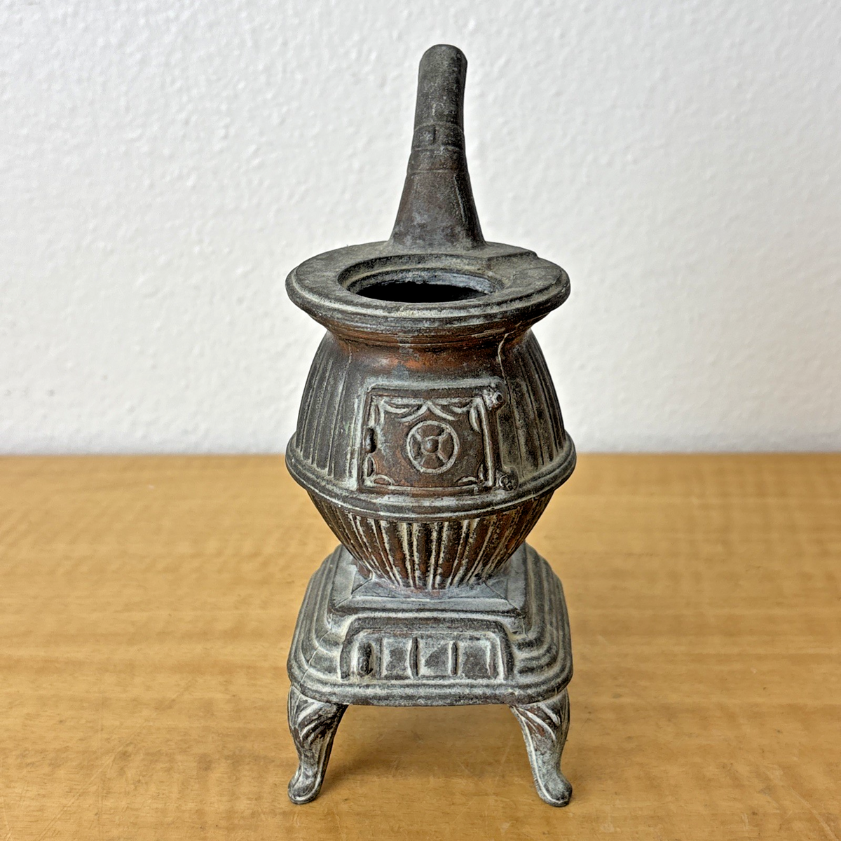 Vintage Mini Miniature Cast Iron Pot Belly Stove Pat Pending – Kitchens ...
