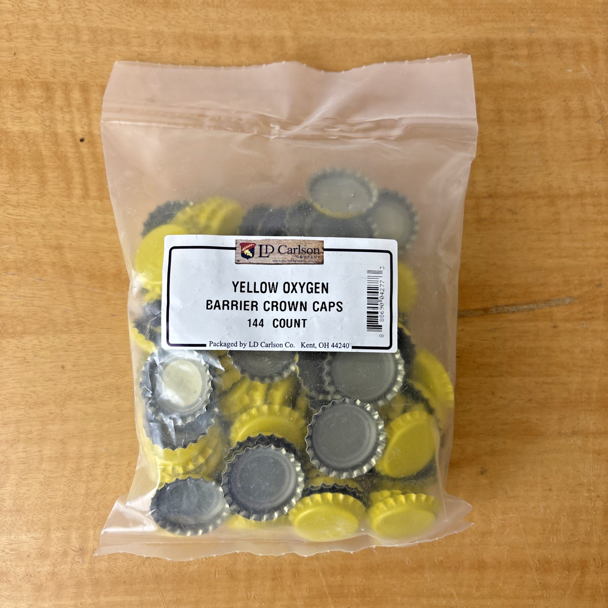 LD Carlson Yellow Oxygen Barrier Crown Caps - 144 Count – Kitchens For Good