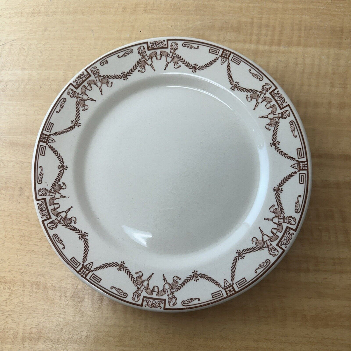 Wallace China Californian Restaurant Dinner Plate Desert Ware 9.5" Vin ...